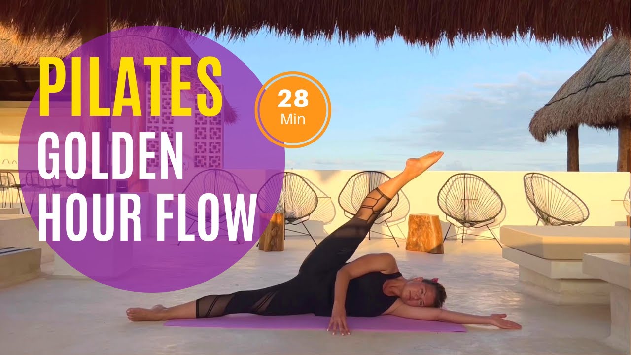 Perfect flow Golden hour | Full body workout | Soft Pilates | Evening ...