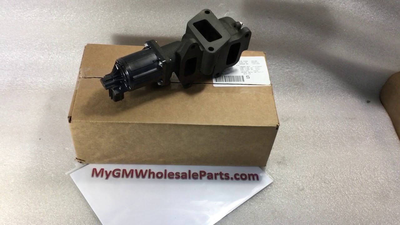 Replacement Genuine EGR Valve - GM (98025695) - YouTube