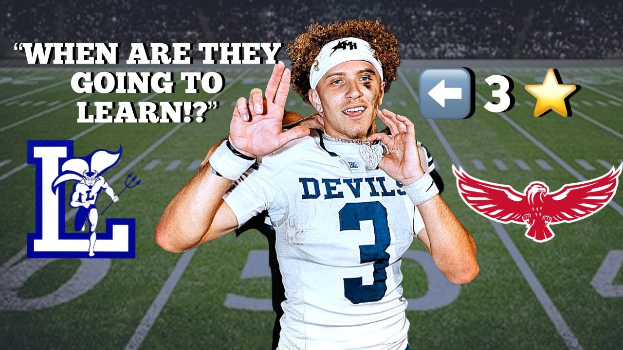 3 ⭐️ OSIRIS LOPEZ LEADS 2 TD COMEBACK (Leominster vs Milford) - YouTube