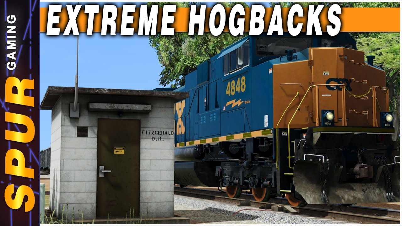 Extreme Hogbacks, Alligators and Derailments - Fitzgerald Sub - Run 8 ...