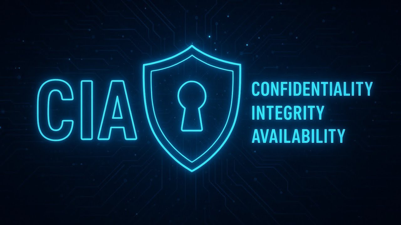 PRINCIPLES OF CYBERSECURITY |, CIA triad , lecture 02 #cybersecurity ...