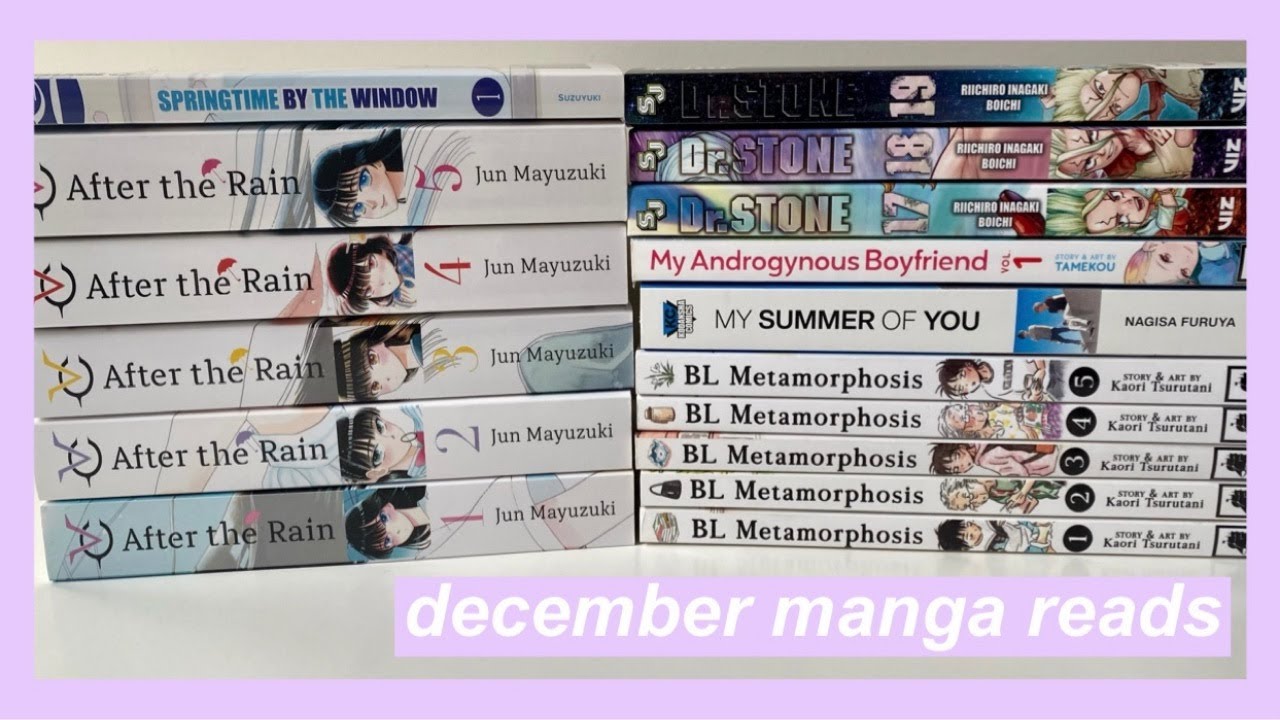 december manga reads - YouTube