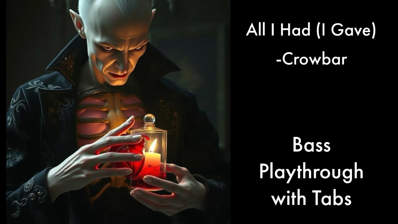 Crowbar - All I Had (I Gave) (Bass Playthrough with Tabs) - YouTube