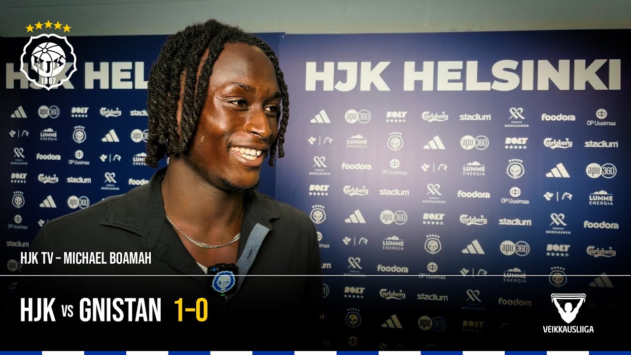 HJK vs Gnistan 1-0 - Michael Boamah - YouTube