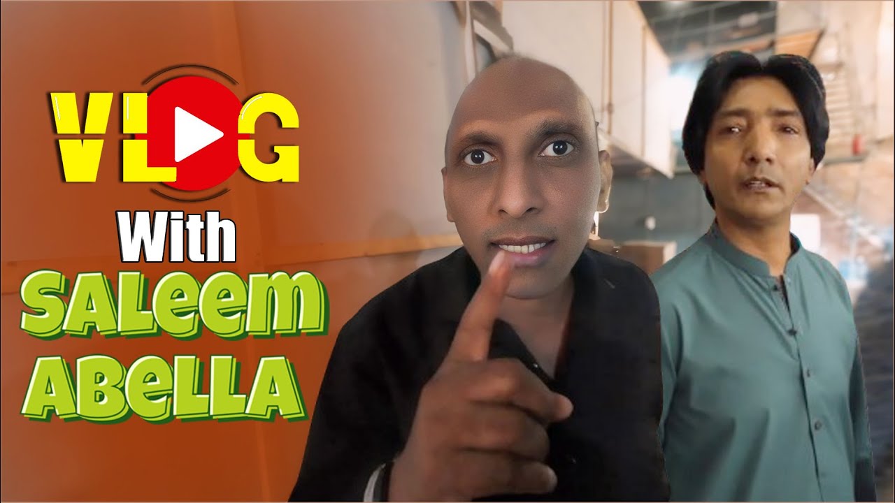 Goga Pasroori Vlog With Saleem Albela l Behind The Scene Of Comedy Skit ...