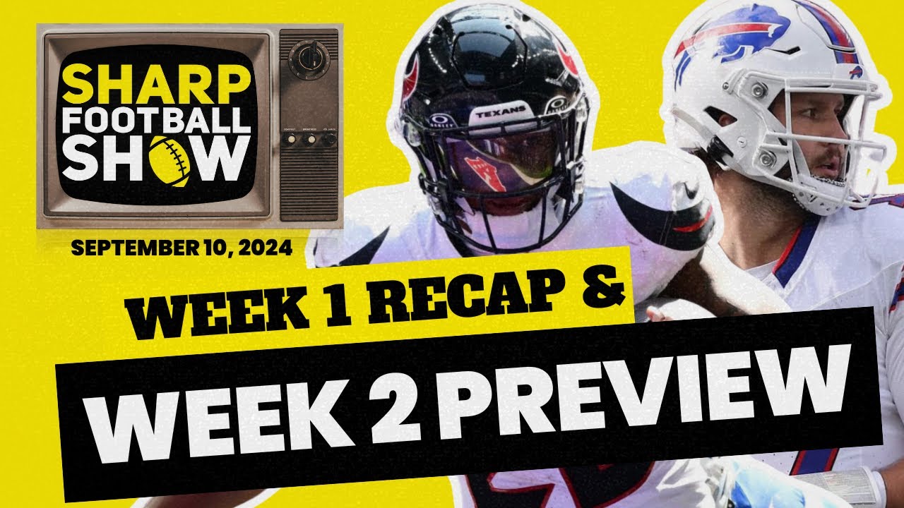 NFL Week 1 Recap | Early NFL Week 2 Preview | Warren Sharp | Sharp ...