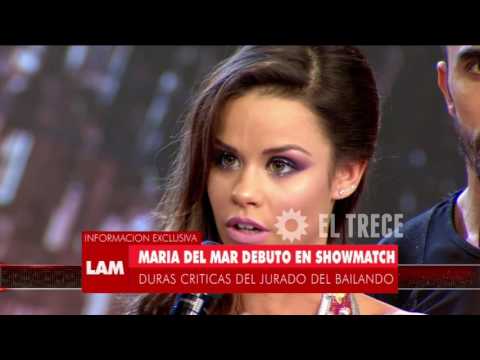Duras críticas del jurado de Showmatch hacia María del Mar