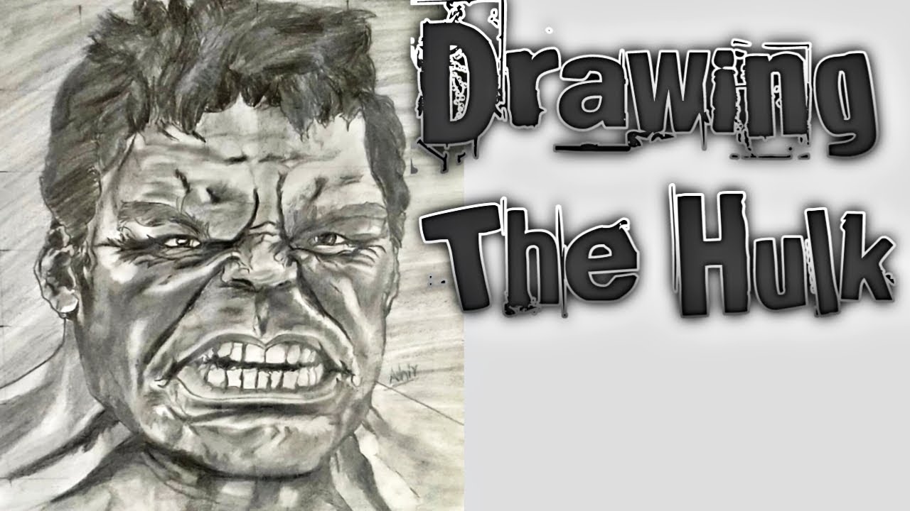 Drawing The Hulk step by step for beginners || Drawing || The Hulk ...