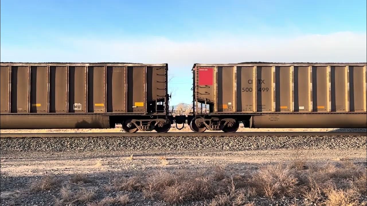 BNSF #8469 SD70ACe Lead’s The SB C-BKMHAF1-30A With Two DP Power Unit’s 12/3/23. - YouTube