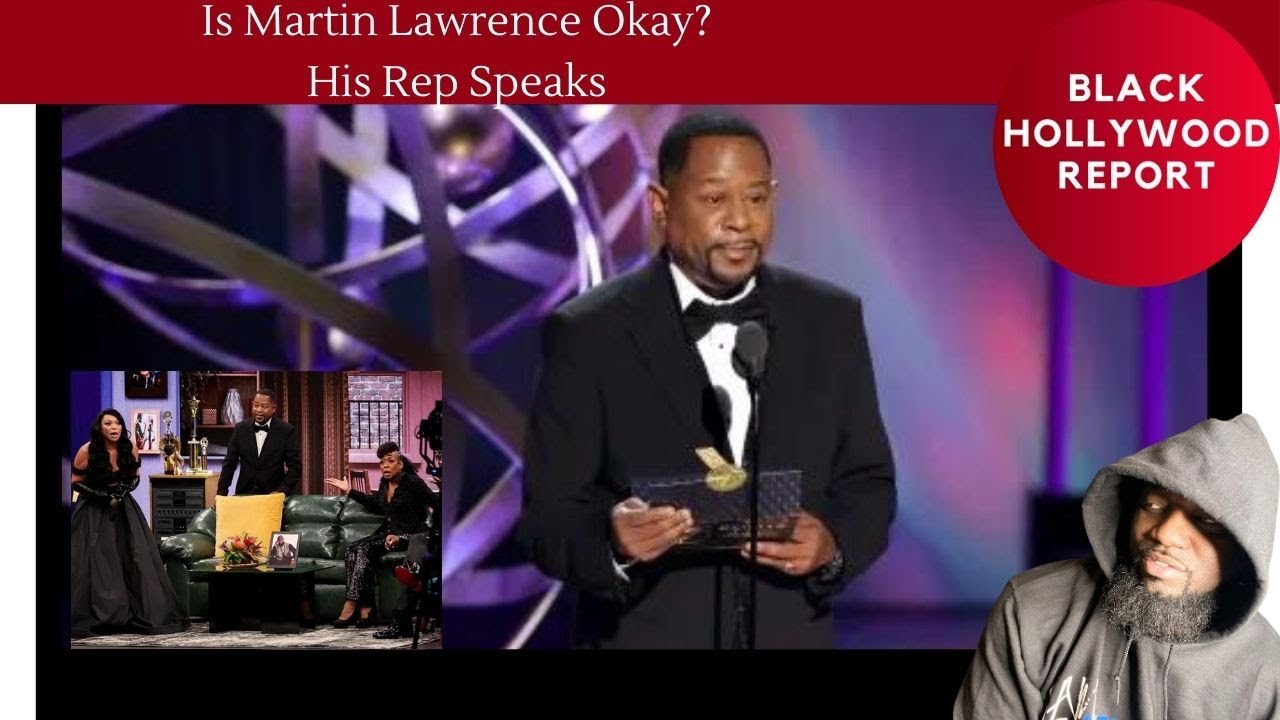 Martin Lawrence Team Responds to "Health" Concerns at the Emmys - YouTube