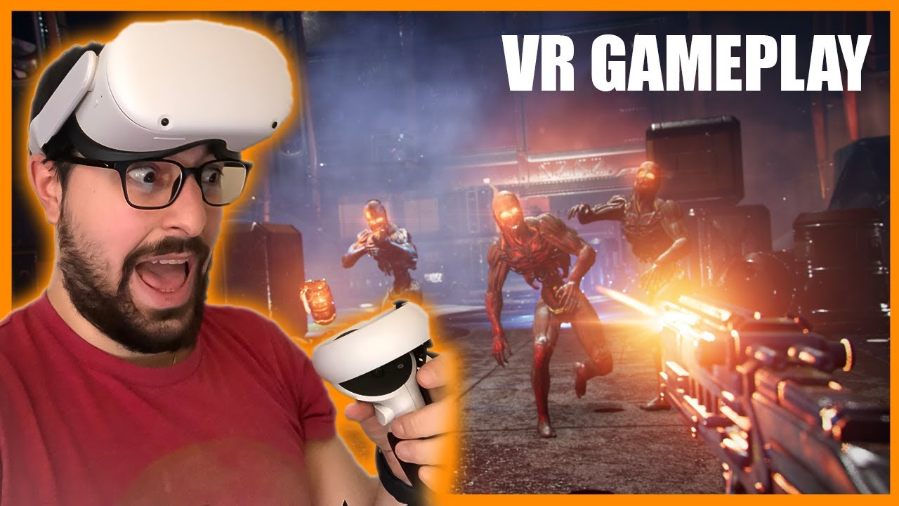 Space Zombies! A-Tech Cybernetic VR Gameplay - Oculus Quest 2 PCVR ...