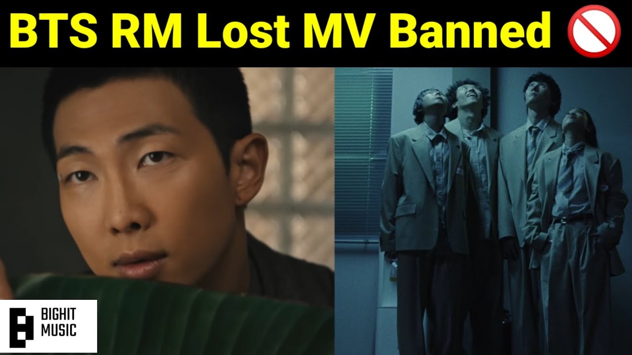 BTS RM MV Lost Banned 🚫 | RM Career Flop By Govt 🤬 - YouTube