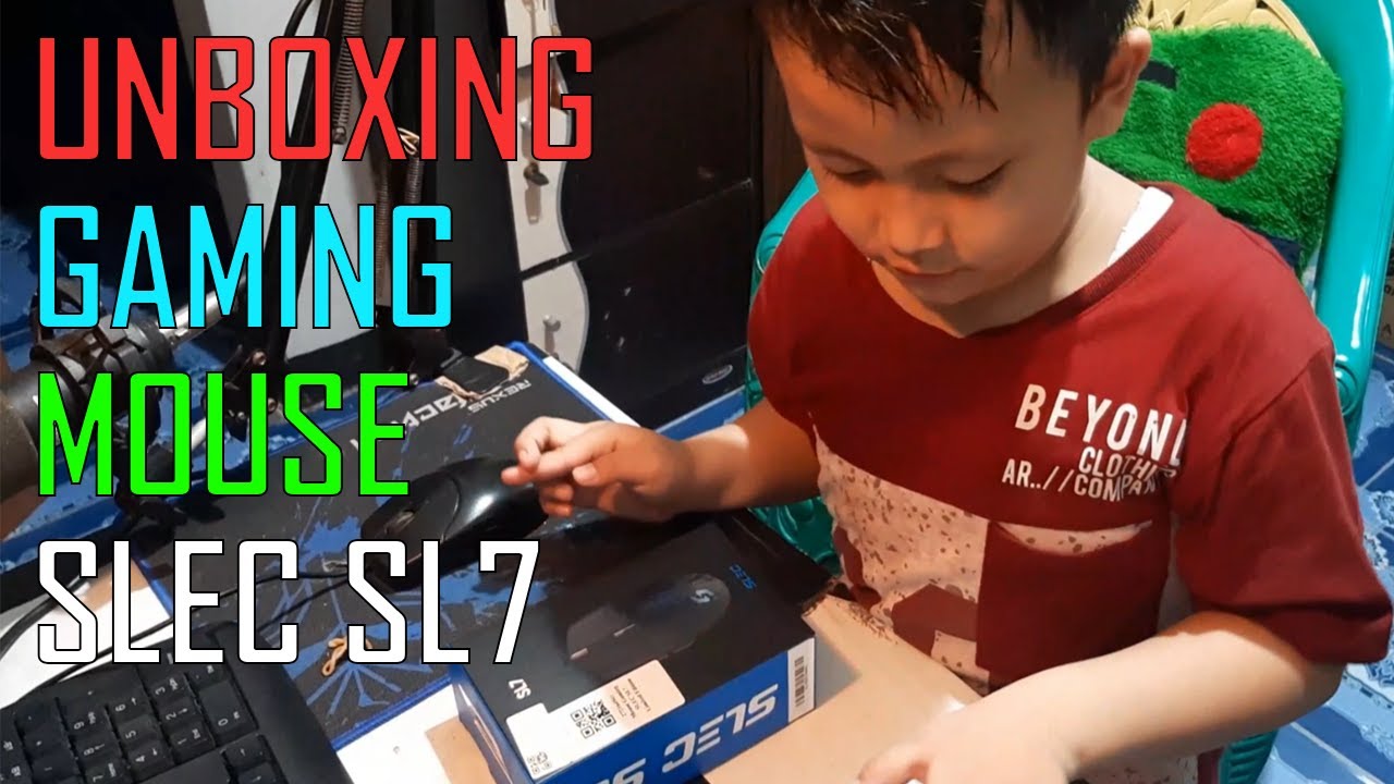 UNBOXING MOUSE SLEC #SL7 GAMING - KAKA AL - YouTube