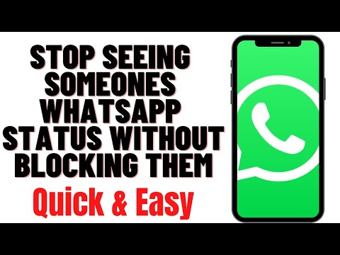 HOW TO STOP SEEING SOMEONES WHATSAPP STATUS WITHOUT BLOCKING THEM ON ANDROID