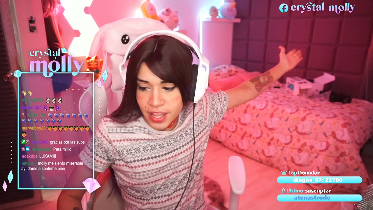 Crystal Molly: Primera y Ultima Vez Que Nos Asustas Asi - YouTube