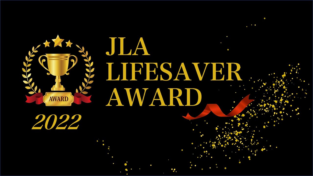 JLA LIFESAVER AWARD 2022 表彰式 - YouTube