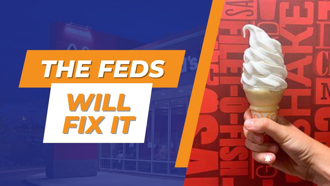 The Feds to Fix McDonald's Ice Cream Machine - YouTube