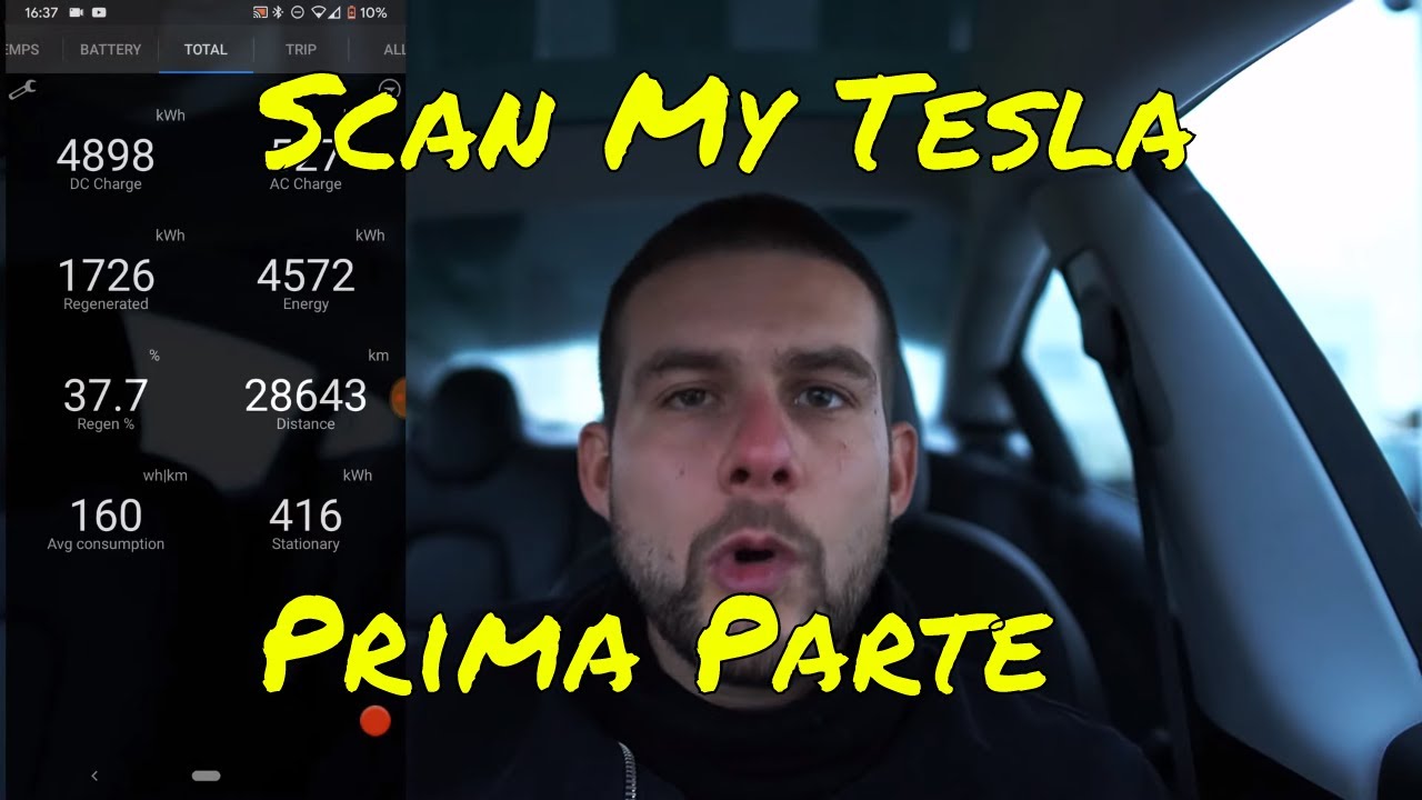 Scan My Tesla | Un Primo Contatto | NERDALERT | OBD2 - YouTube