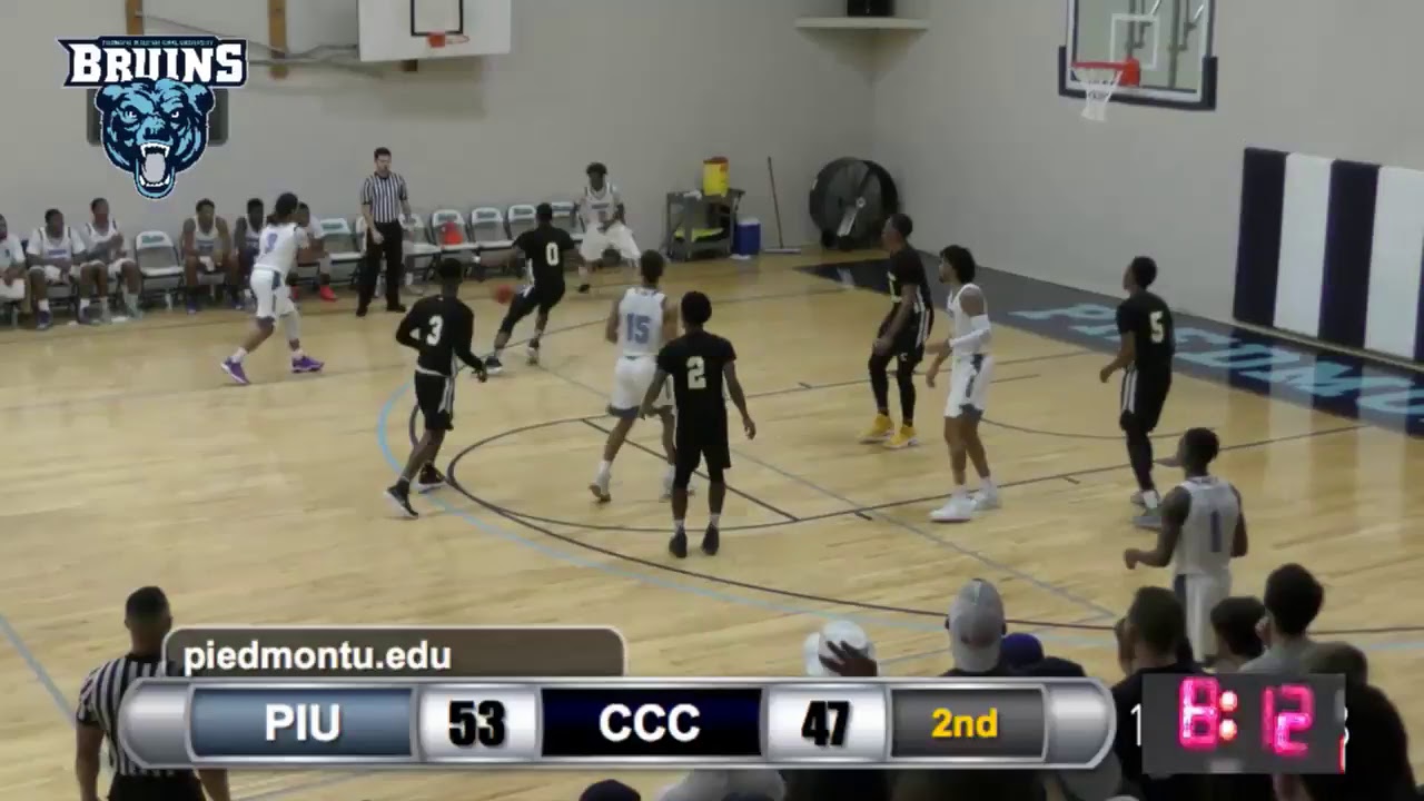 PIU Men's Basketball 2017-2018 - YouTube