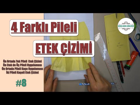 4 Farklı Pileli Etek Uygulaması [8]