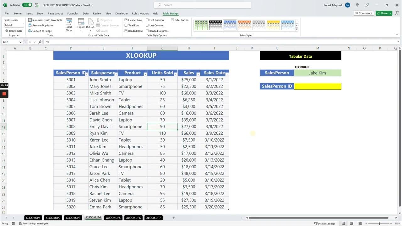 Mastering XLOOKUP: Your Ultimate Guide to Excel's Newest Lookup ...