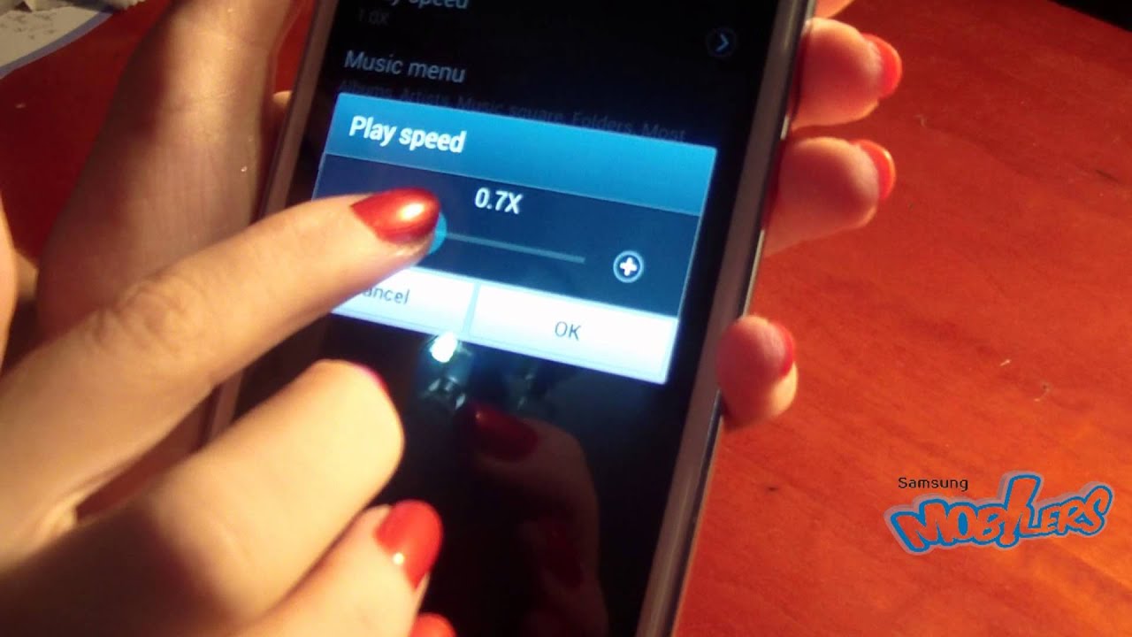 Music Player on Samsung Galaxy Note II - YouTube