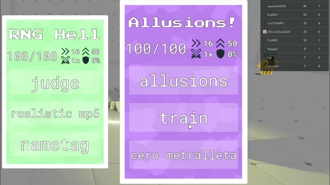 New Item Asylum Kit Gamemode be like: - YouTube