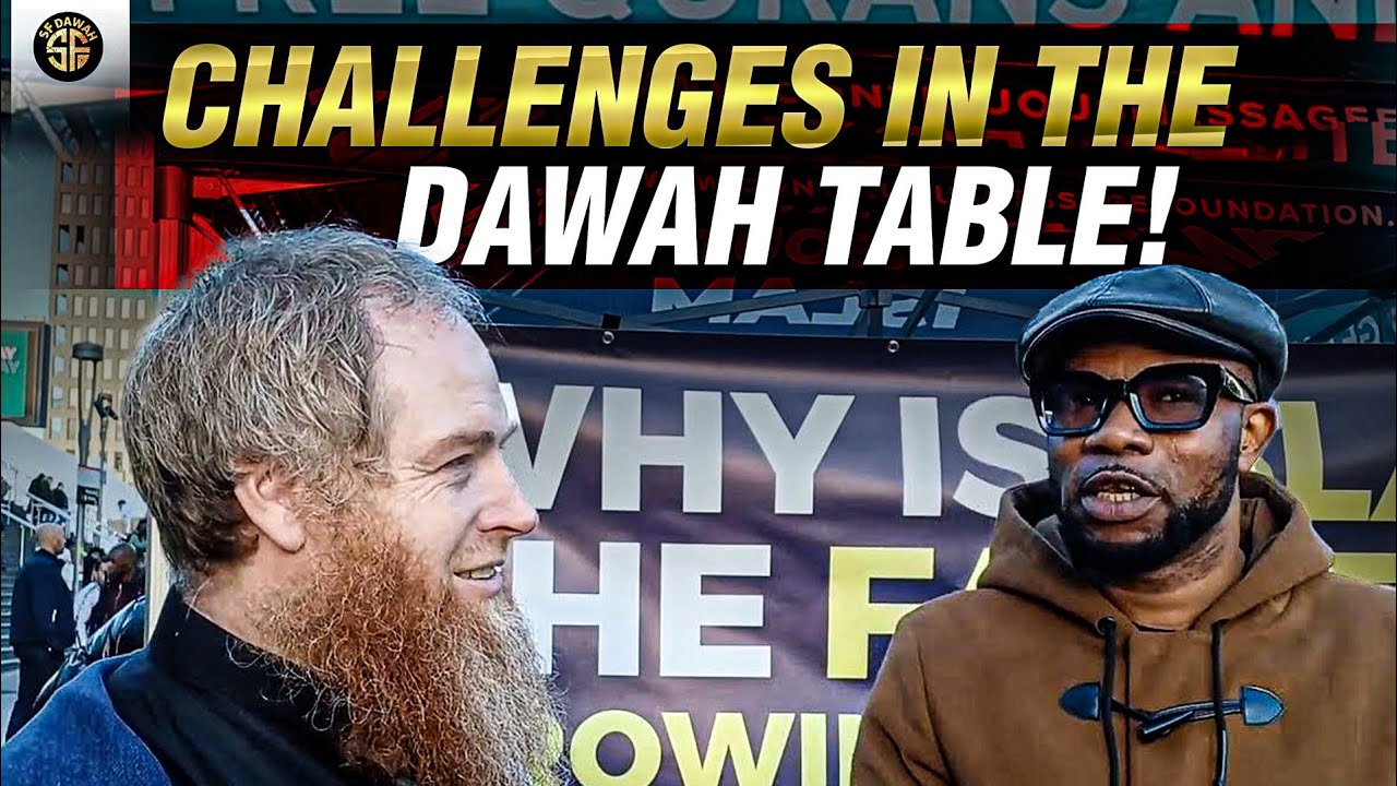 The Challenges Faceing the Dawah Table Yousuf & Visitor - YouTube