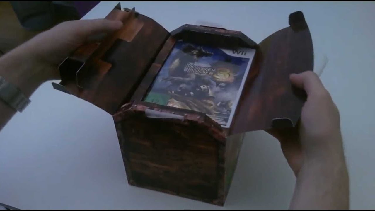 Unboxing Monster Hunter 3 Tri - Ultimate Hunter Pack - YouTube