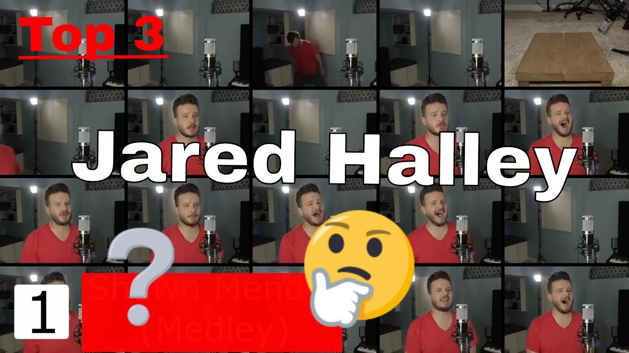 Top 3 Acapellas by Jared Halley - YouTube