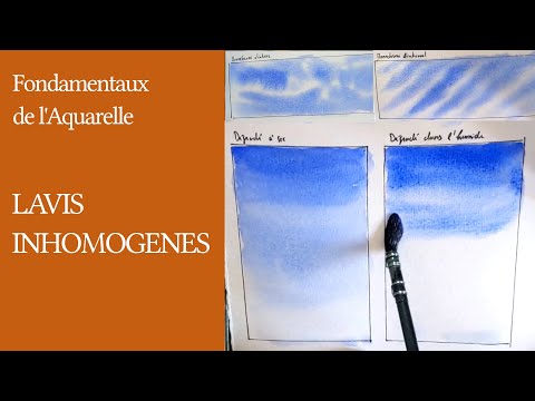 Lavis inhomogènes et dégradés - Fondamentaux #10