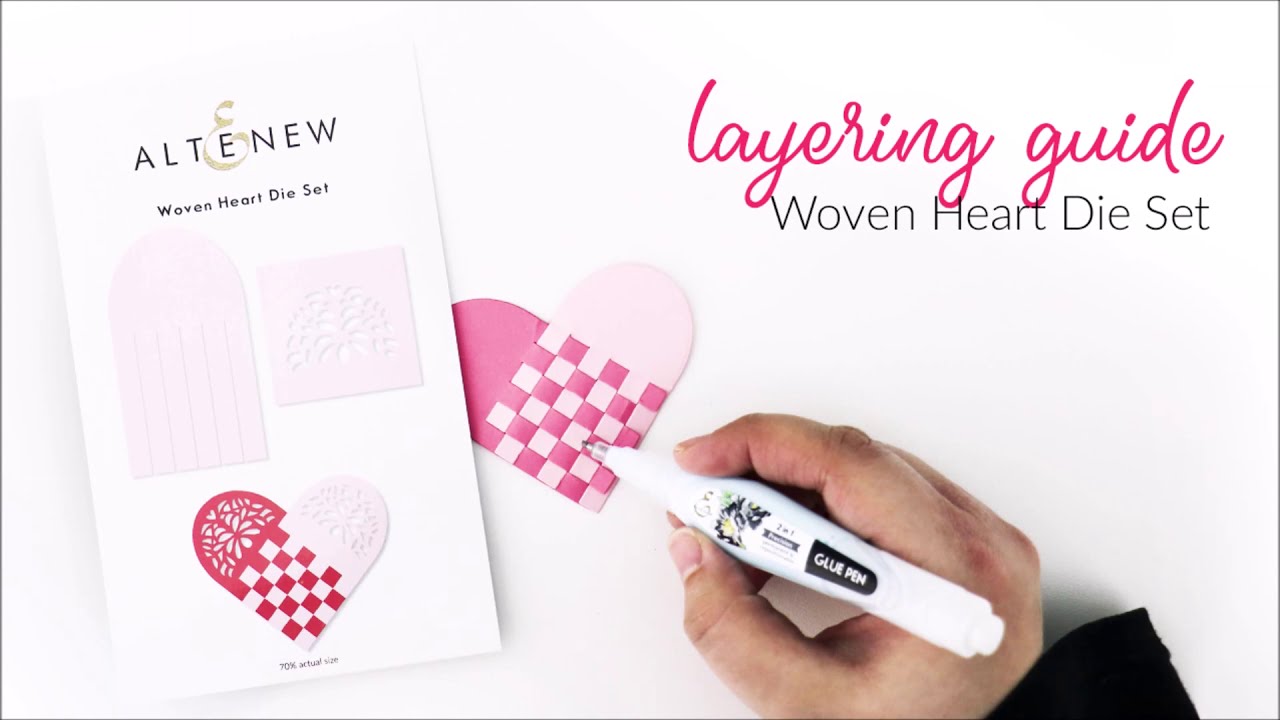 You can weave these paper hearts together in MINUTES! - YouTube