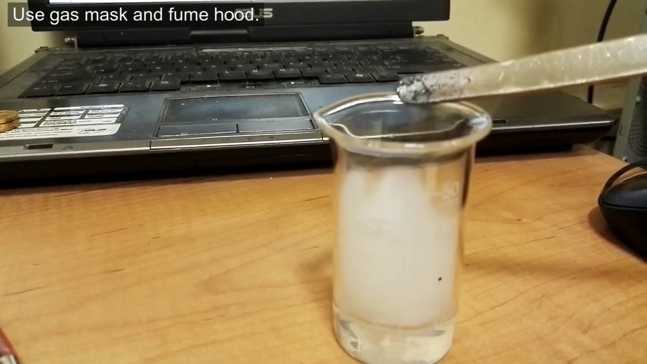How to make hydroiodic acid. HI - YouTube