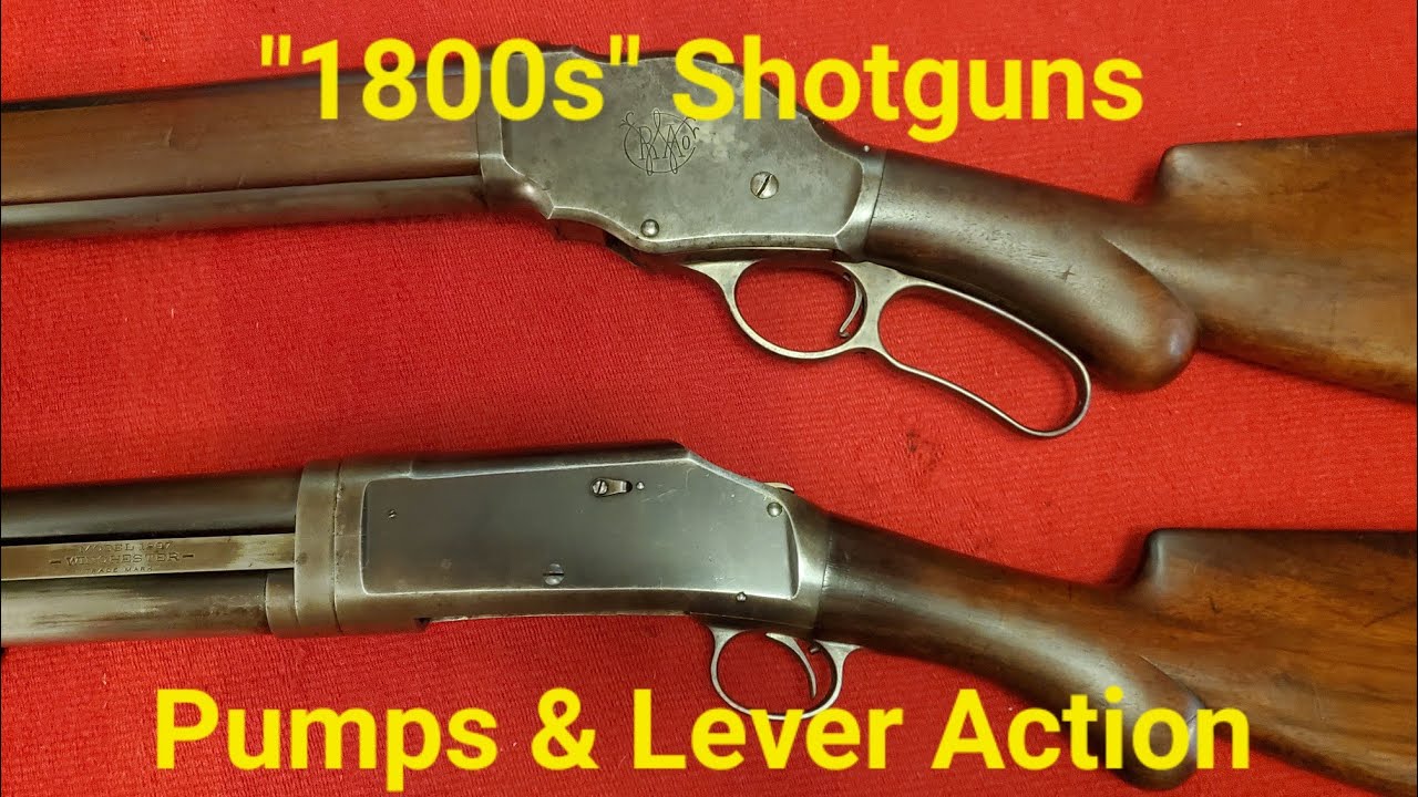 Winchester 1897 1887 97 12 Gauge Shotguns Brush gun Lever Action Pump ...