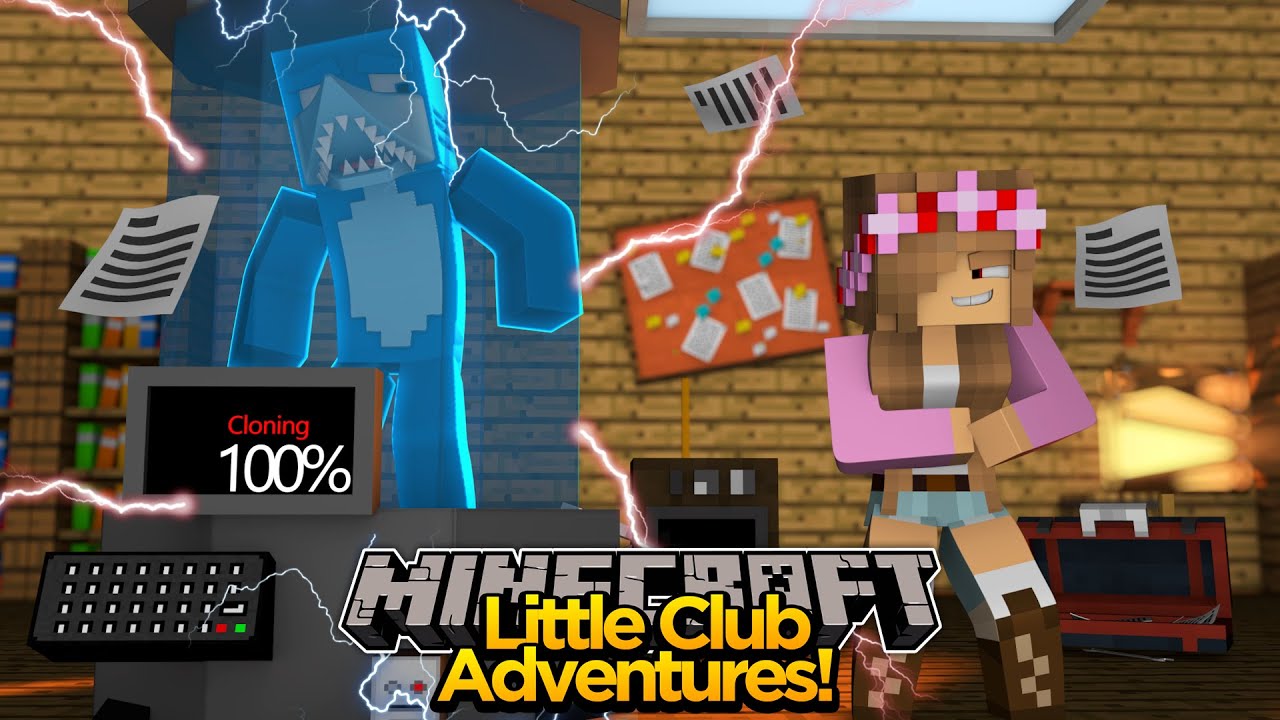 Minecraft Little club Adventures - EVIL LITTLE KELLY CLONES SHARKY ...