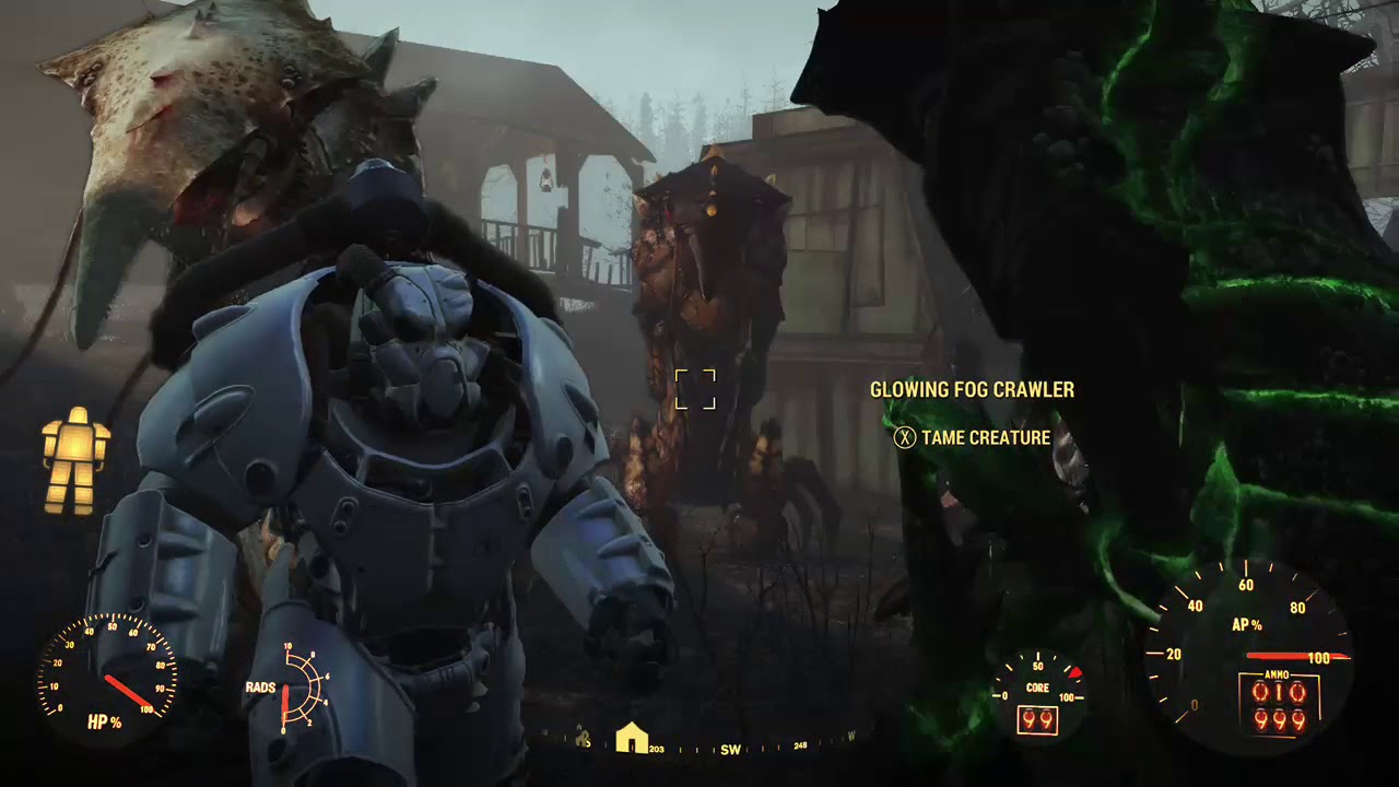 Fallout 4 fog crawler - YouTube