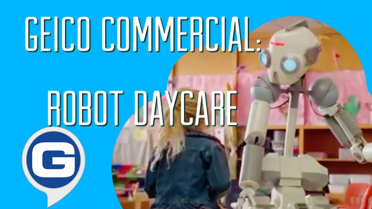 GEICO Commercial - Robot Daycare 🤖🏵️ (2011) - YouTube