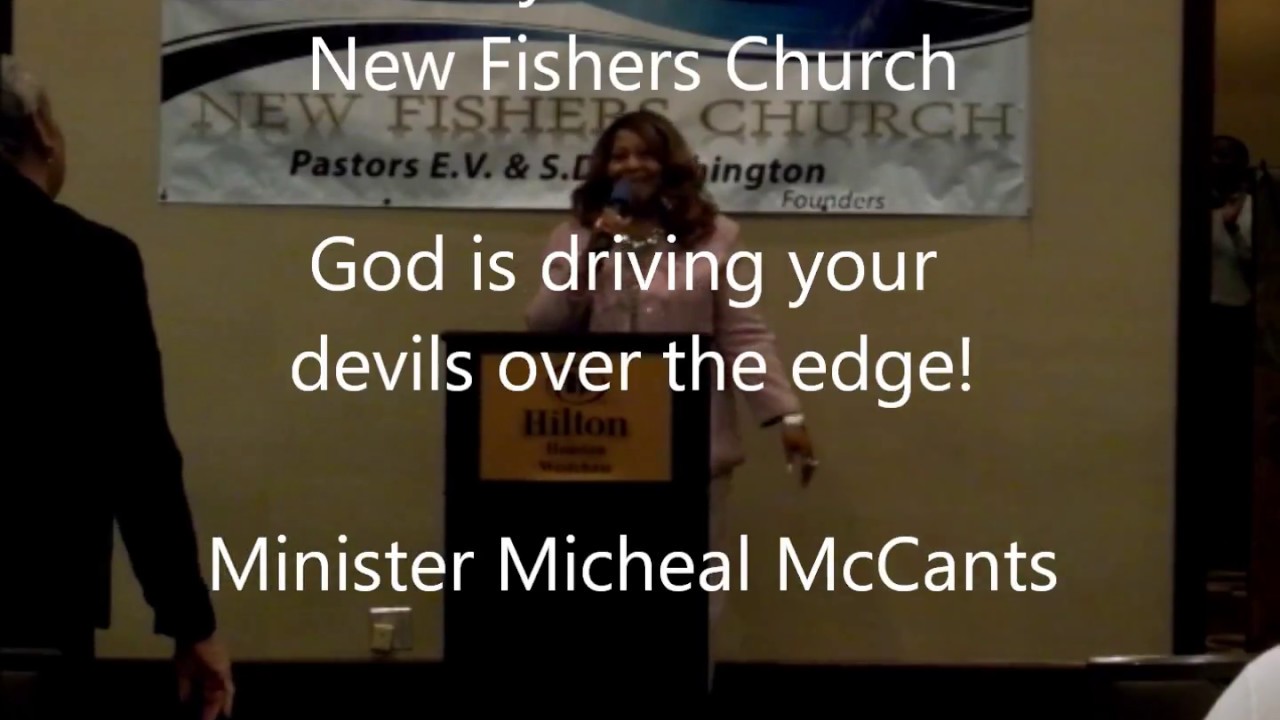 Minister Michael Shawn McCants "God is driving your devils over the ...