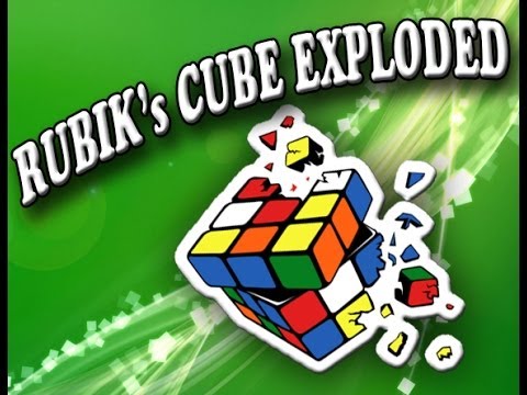 Rubik's cube 3x3 crash / broke in corner cut [Explode] - YouTube