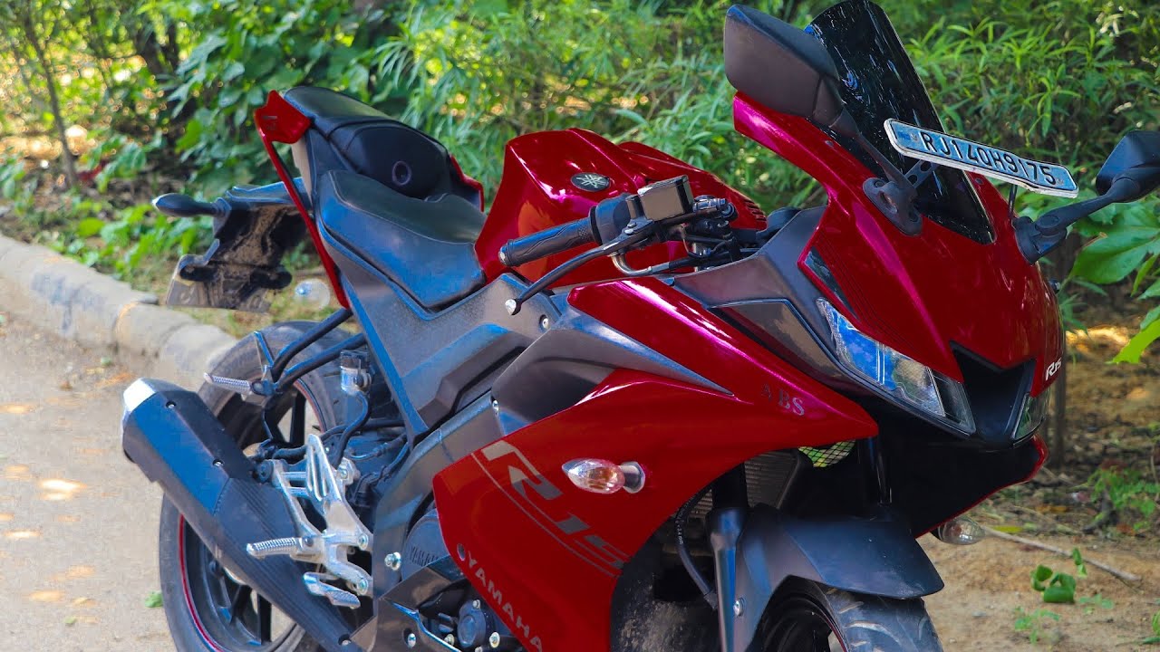 YAMAHA R15 v3 | Custom | Wrap Stickers Kit - YouTube