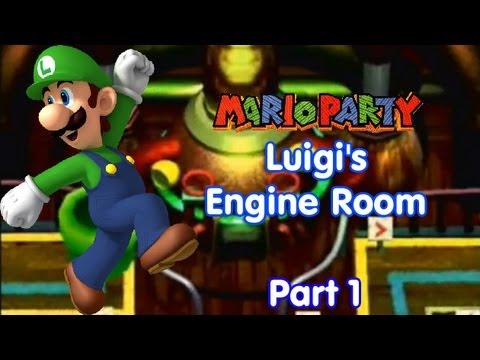 Mario Party! Luigi's Engine Room - Part 1 - YouTube