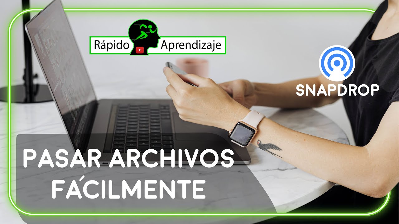 Tutorial SNAPDROP - como pasar archivos fácilmente | Rápido Aprendizaje ...