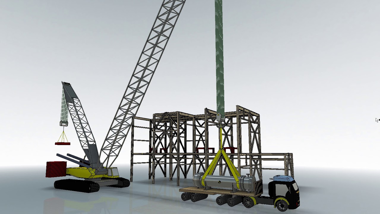 Lifting and Handling of a Heat Exchanger by SEG Tools / Autodesk ...