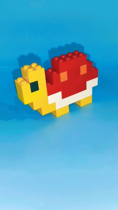 Lego Tortoise 🐢| Building Blocks Tortoise 🐢| How To Make #lego #tortoise #satisfying #diy # ...
