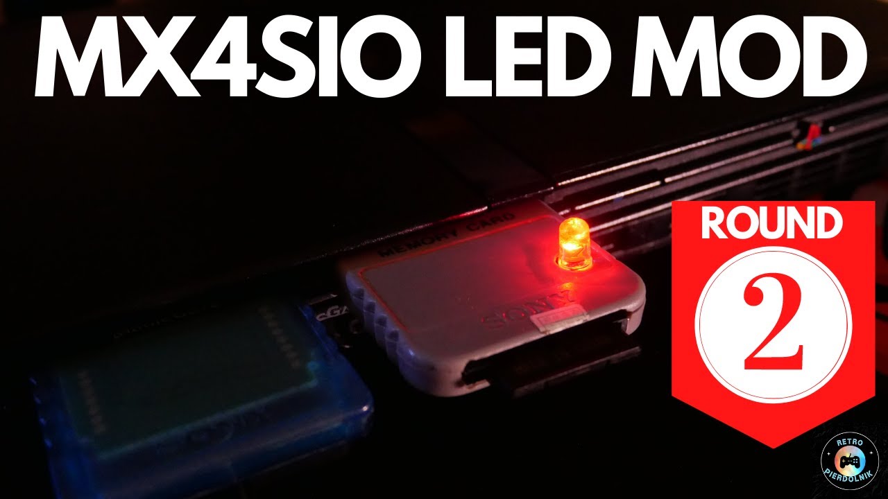 MX4SIO LED MOD Runda Druga! MX4SIO uruchamianie gier z Memory Card w ...