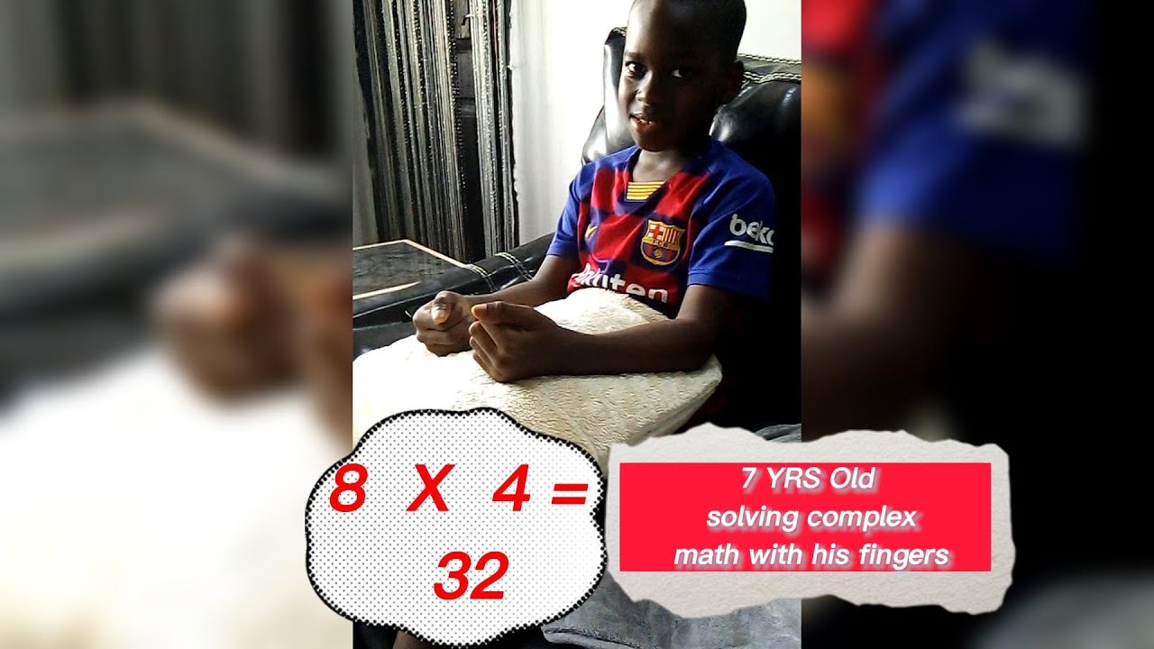 Math genius || 7 years old math expert || Abacus finger math || math ...