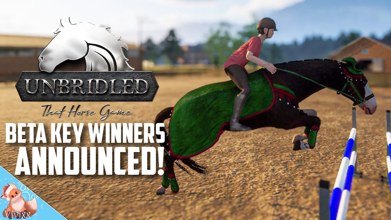 Announcing the 2 Beta Key winners in Unbridled That Horse Game - YouTube
