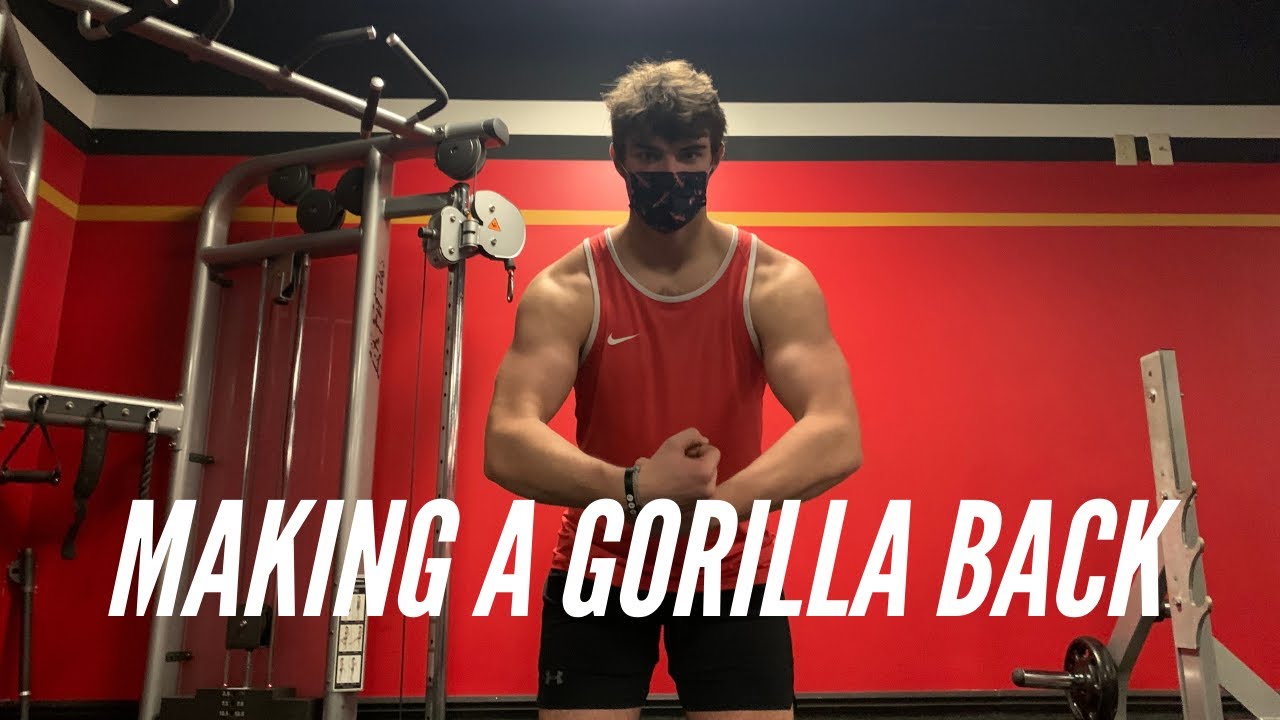 Gorilla Back Workout ! - YouTube
