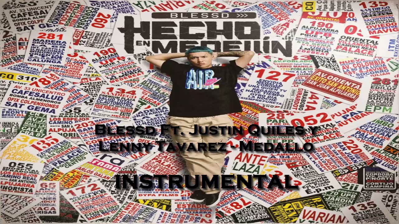 Blessd Ft Justin Quiles Y Lenny Tavarez - Medallo. Instrumental. Remake ...
