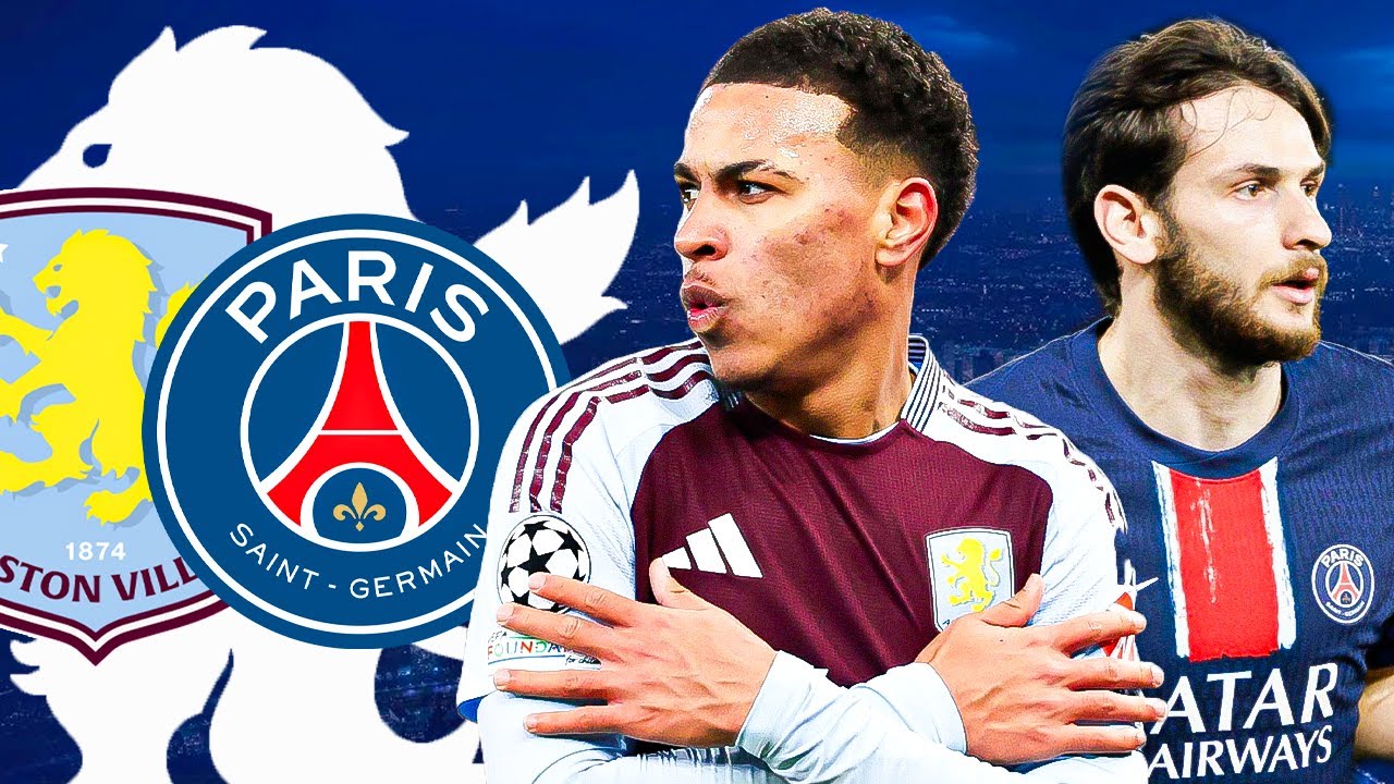 ASTON VILLA VS PSG SECOND LEG CHAMPIONS LEAGUE PREVIEW - YouTube